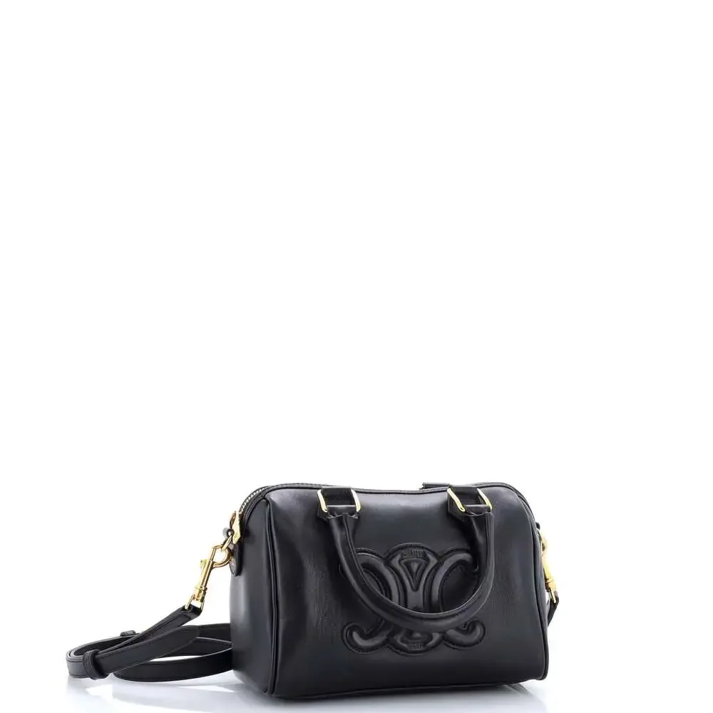 Celine | Bags | Celine Cuir Triomphe Boston Bag Leather 24753c21b ...